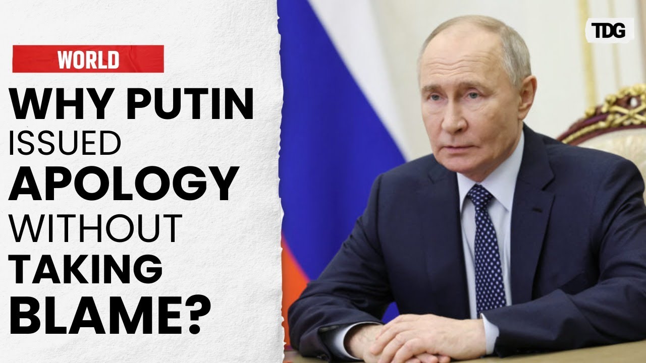 Putin Apologizes for Azerbaijan Airlines Crash but Kremlin ...