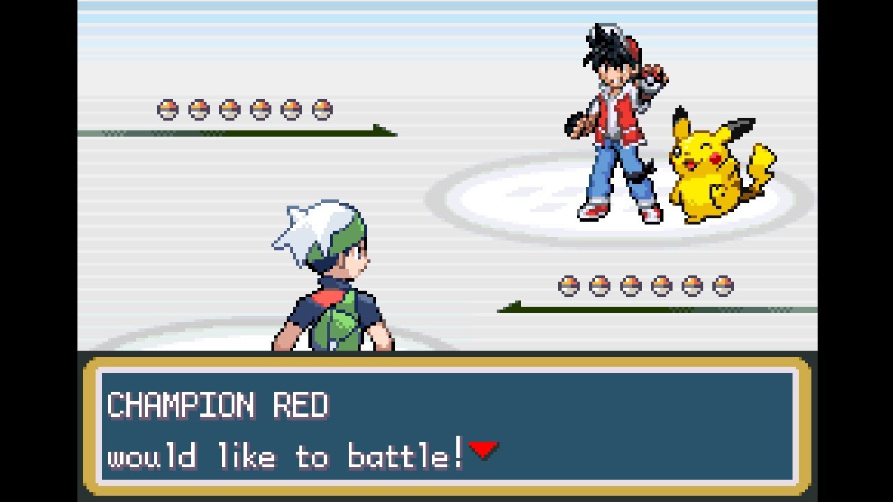 Brendan VS. Red (Manga) - Pokémon battle - YouTube