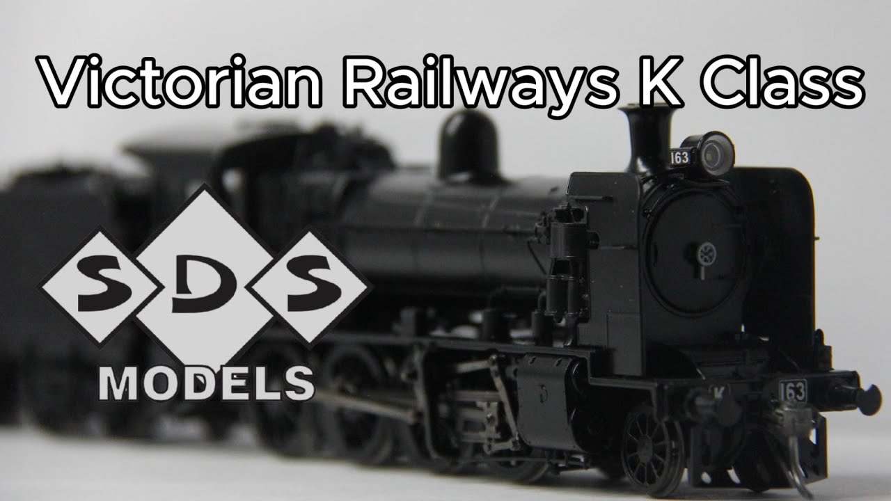 SDS Models Victorian Railways K Class Showcase - YouTube