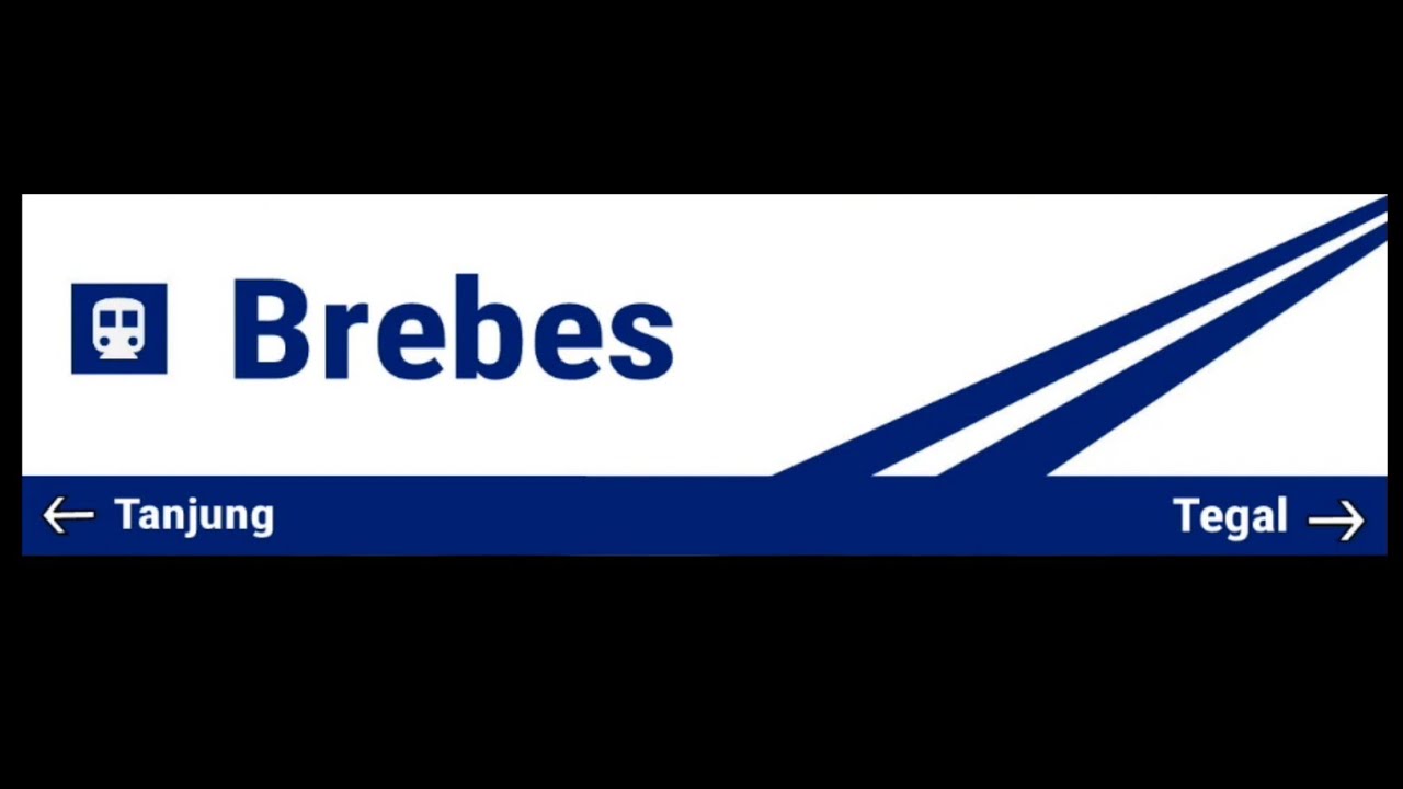 Announcer Voice Stasiun Brebes [BB] - YouTube