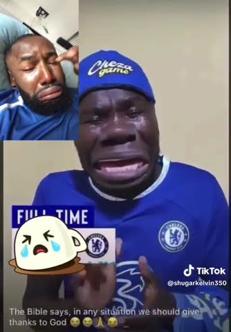 Chelsea fan crying 😭😭 - YouTube