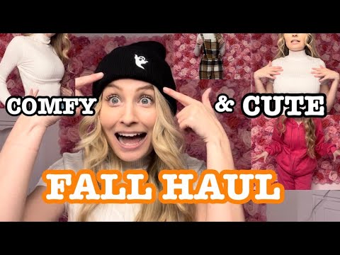 COMFY CUTE FALL CLOTHING HAUL | SHEIN - YouTube