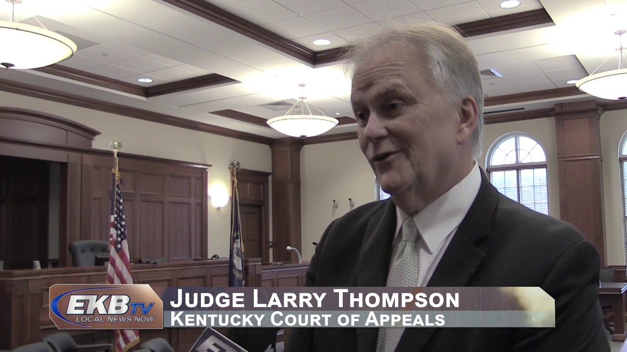 Judge Larry Thompson sworn in as Appellate Court Judge - YouTube