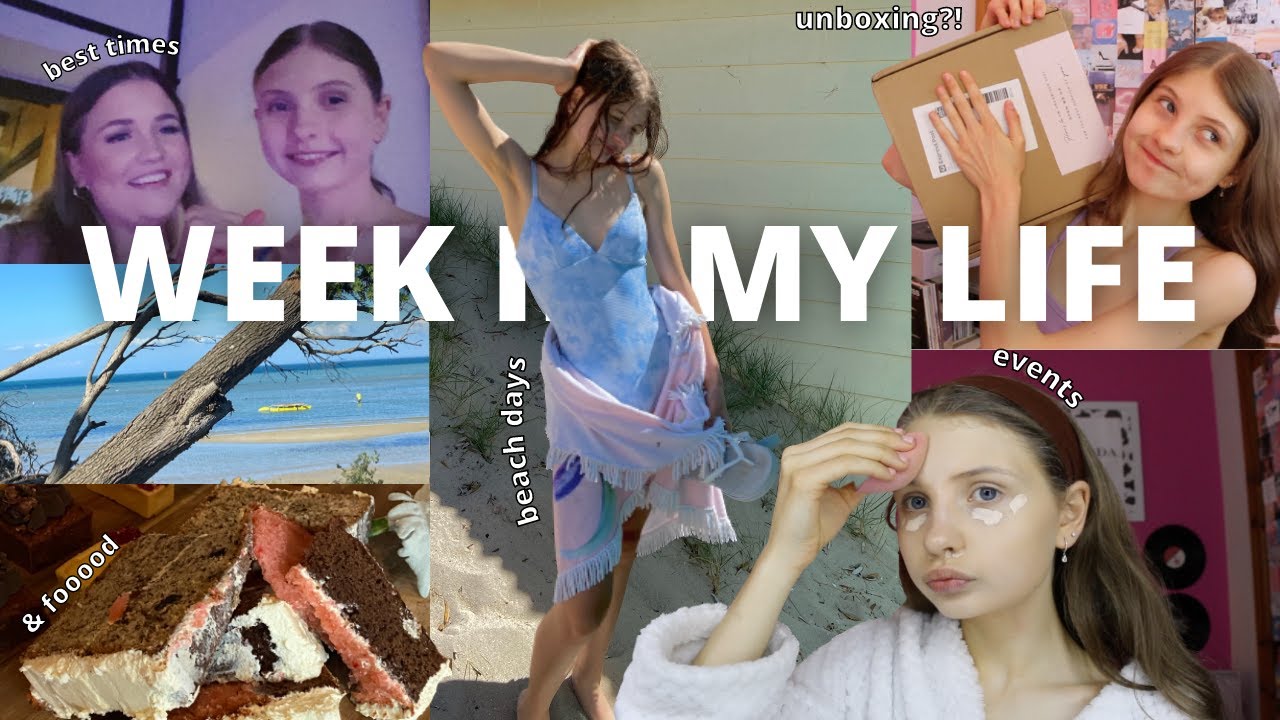 WEEKLY VLOG • weddings, Steph phase planner unboxing + beach days ...