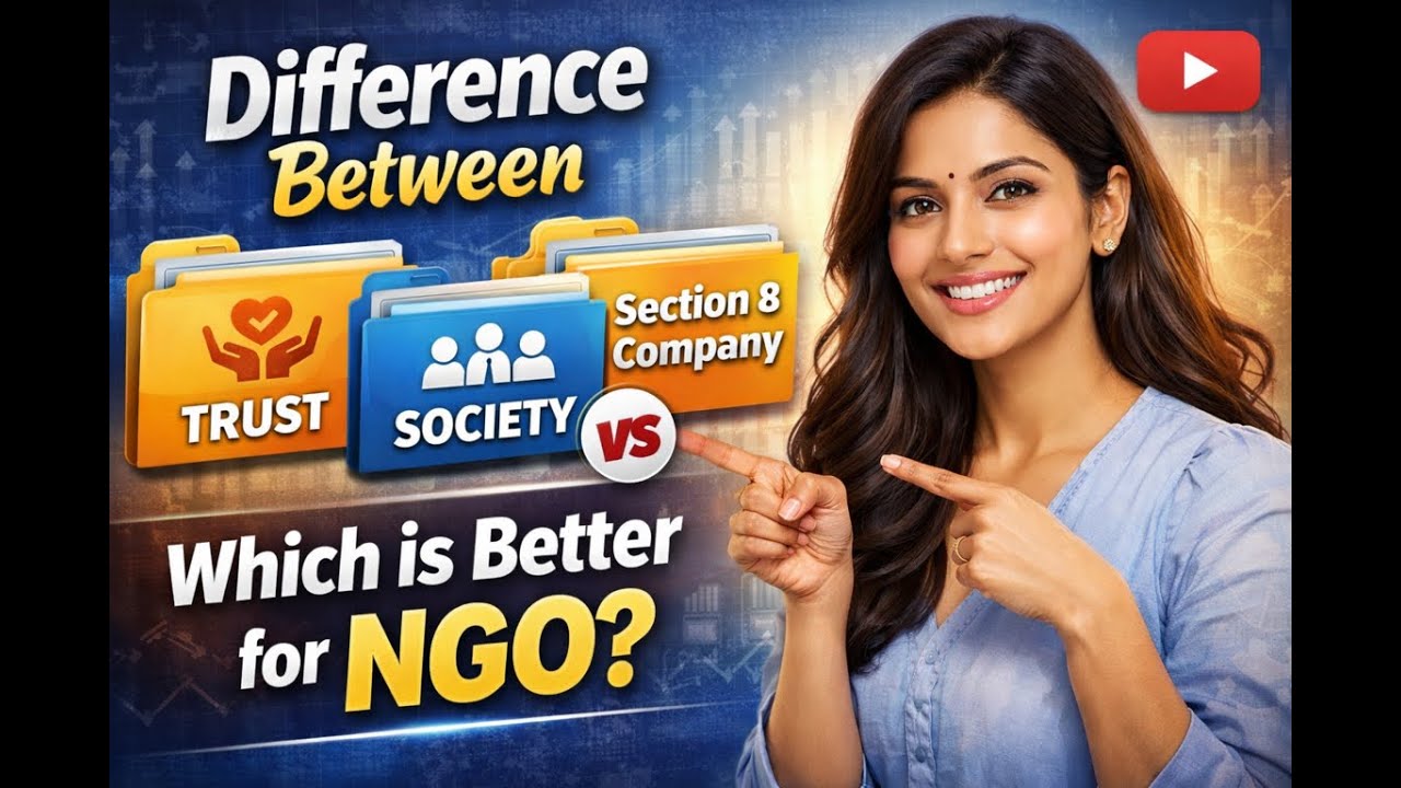 Difference Between Trust Society and Section 8 Company - YouTube