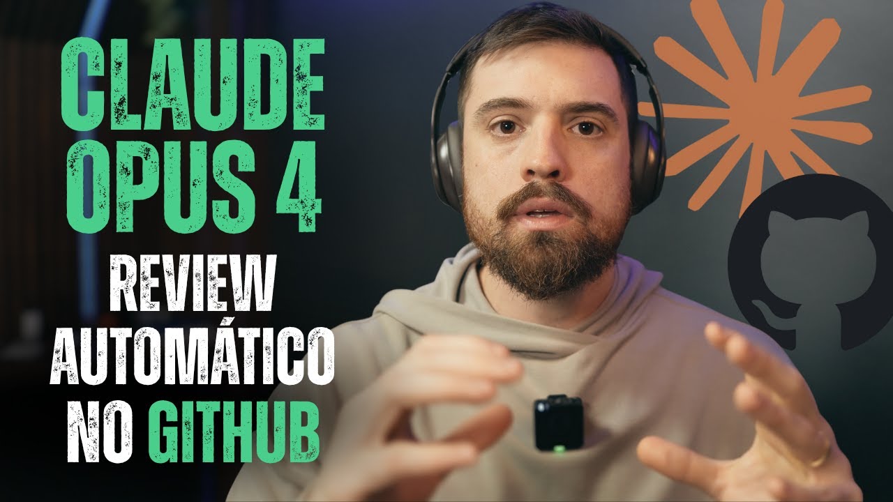 GitHub Actions + Claude Opus 4: Como automatizar o review dos seus Pull Requests - YouTube