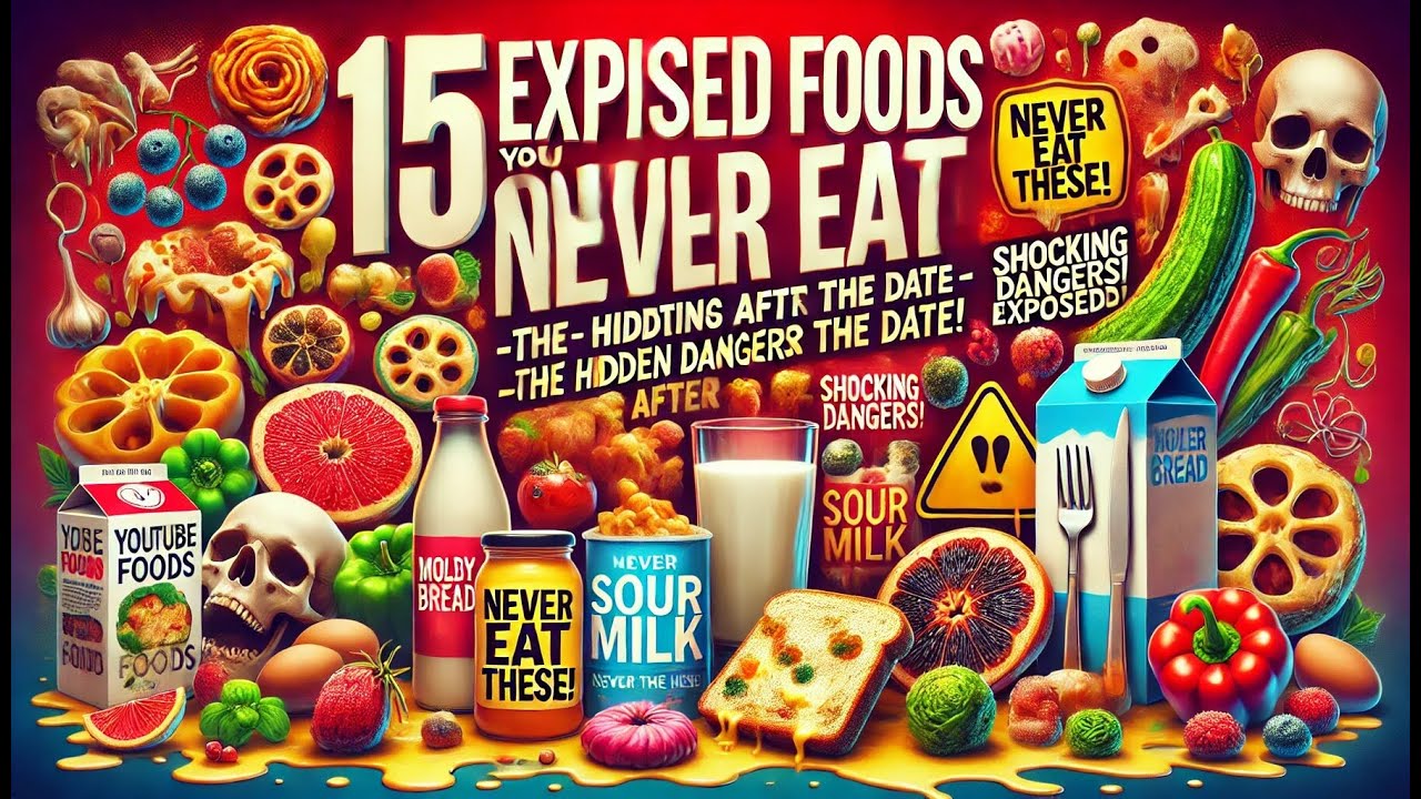 15 Expired Foods You Should NEVER Eat – The Hidden Dangers of Eating ...