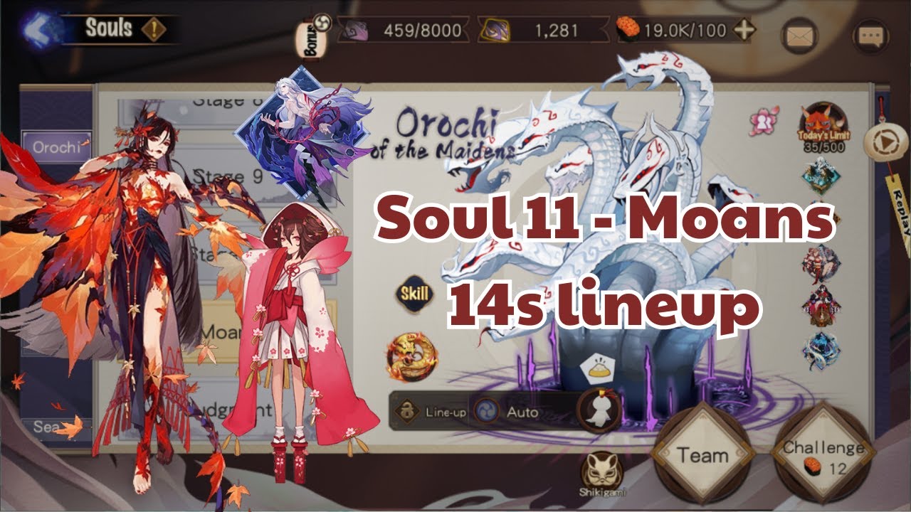 Soul 11 - Moans | 14s lineup with Momo & SP Momiji - YouTube