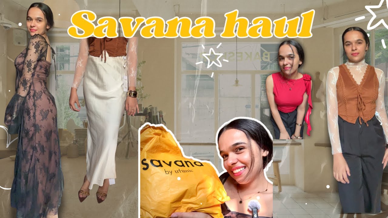 SAVANA HAUL!! 😃TRENDY SUMMER DRESS, TOPS,SKIRTS,SHIRT!!👗👚 - YouTube
