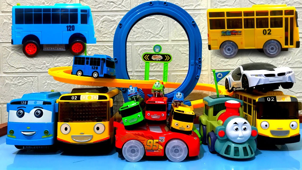 Thomas and Friends, Thomas Roller Coaster, Super Car, Lightning McQueen ...