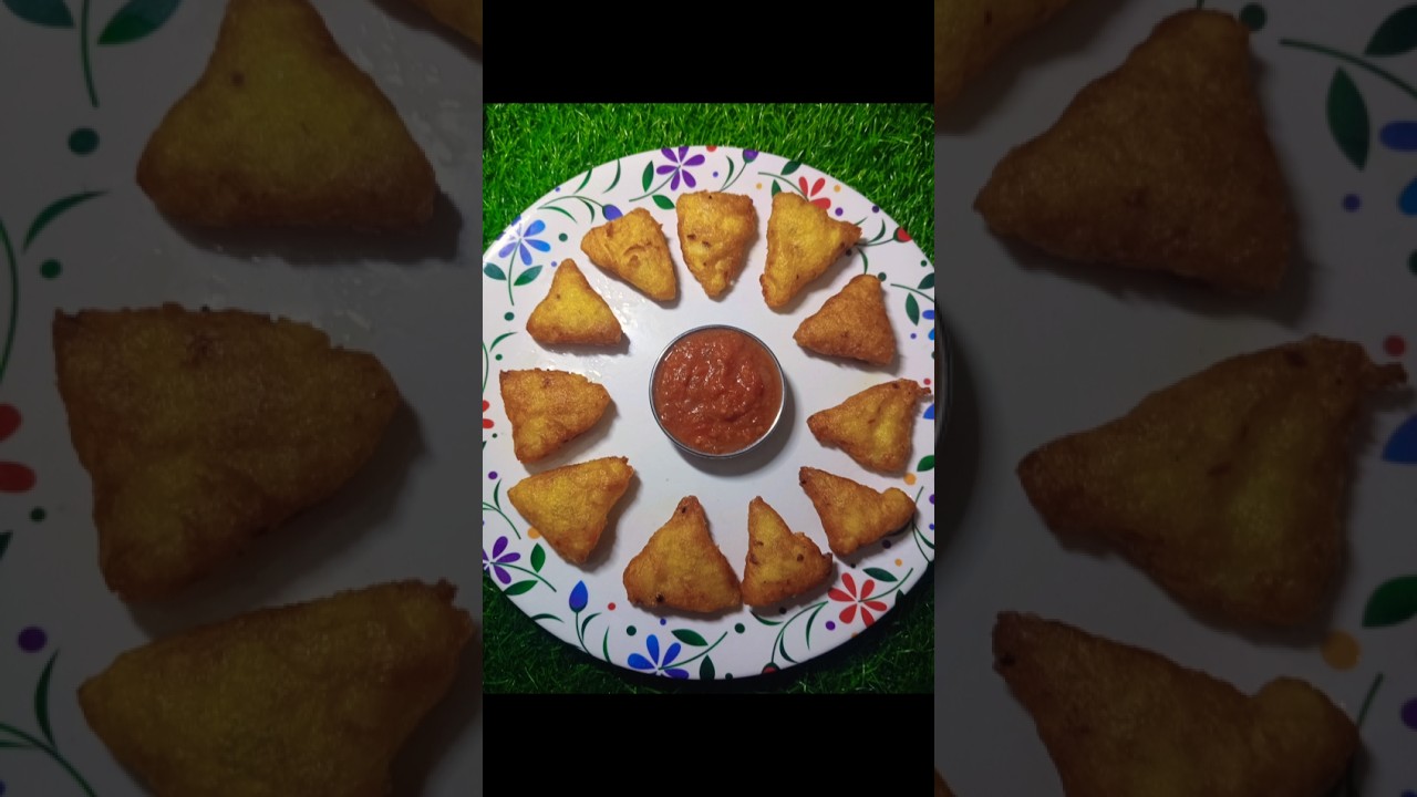 Potato Triangles Snacks | Evening snacks #recipe #food #easy #shorts ...