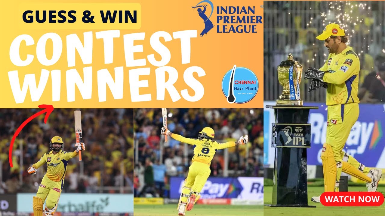 IPL Guess & Win Contest Winners ! - YouTube