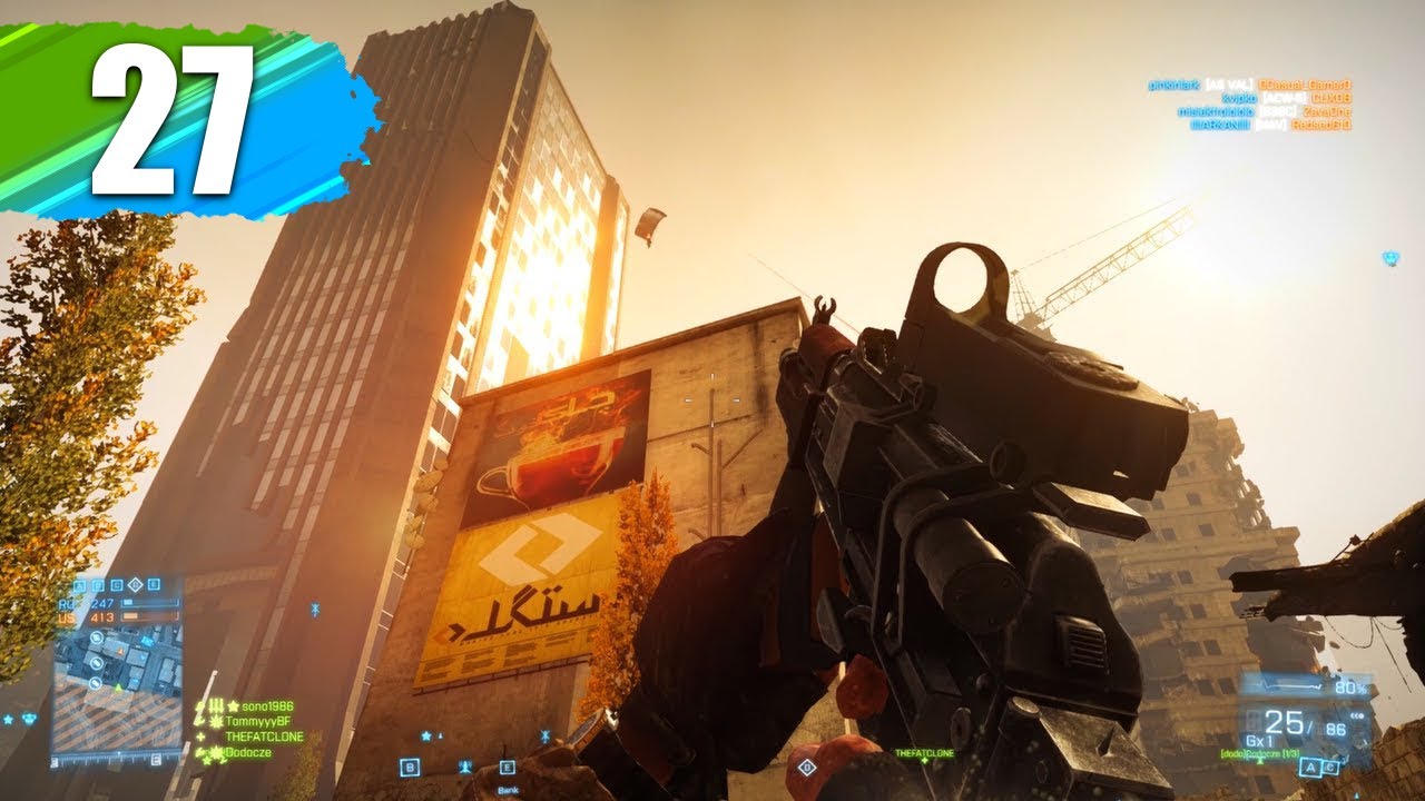 Battlefield 3: Multiplayer Gameplay - Road to Max Rank #27 - YouTube