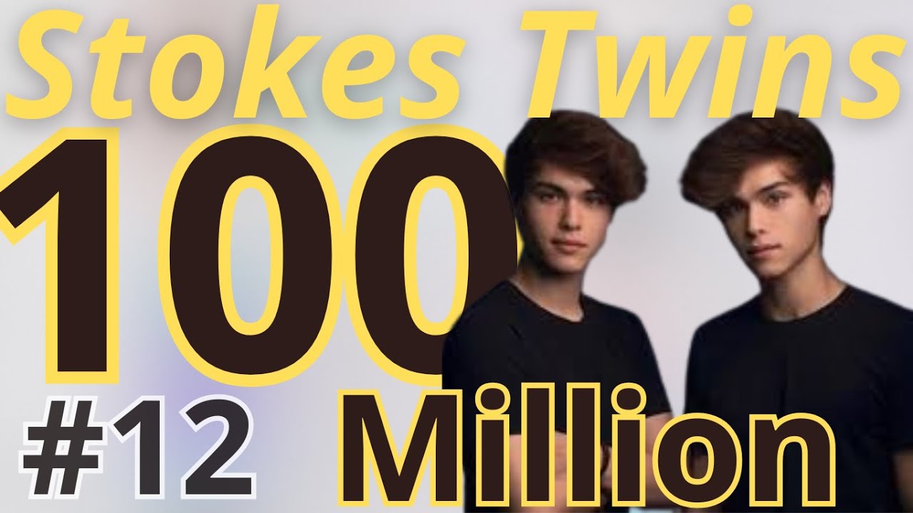 Stokes Twins Hit 100 Million Subscribers - YouTube