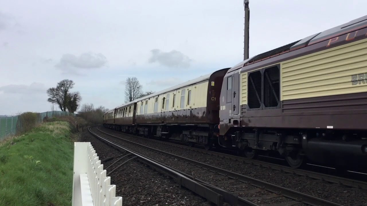 67021 & 67024 working the pullman at Shoreham station. - YouTube