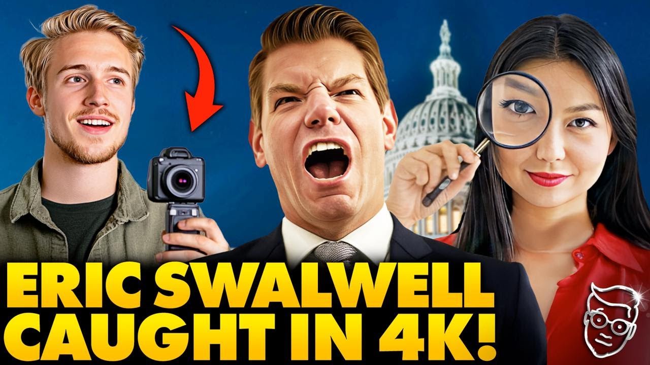 YIKES: Eric Swalwell Screams, Runs in PANIC When Reporter Asks About ...