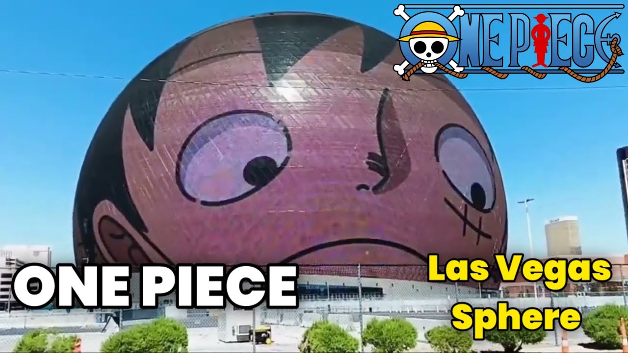 ONE PIECE is On Las Vegas Sphere! - YouTube