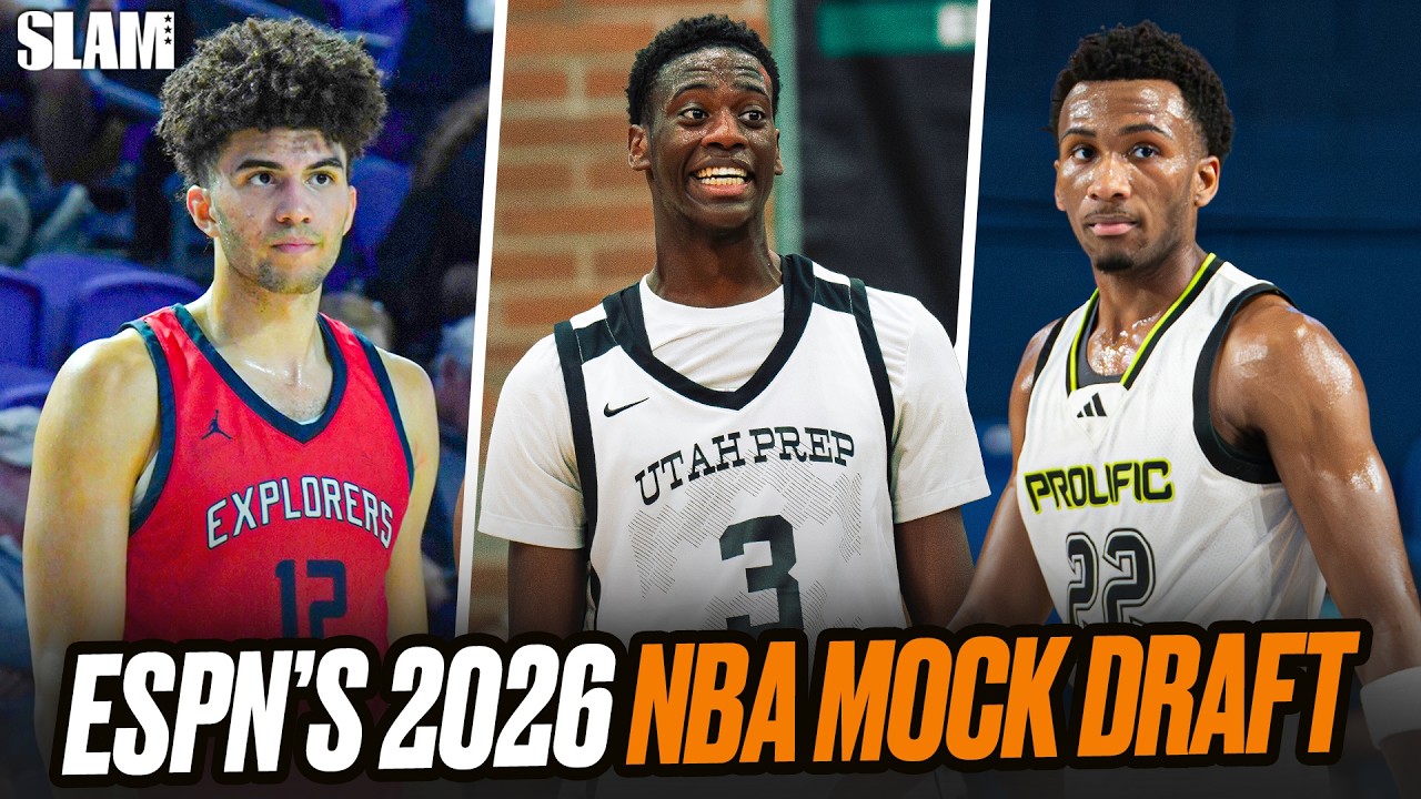 The First Ever ESPN 2026 NBA Mock Draft! 😳🚨 - YouTube