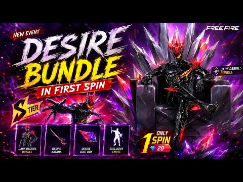 DARK DESIRES BUNDLE IN FIRST SPIN 💥