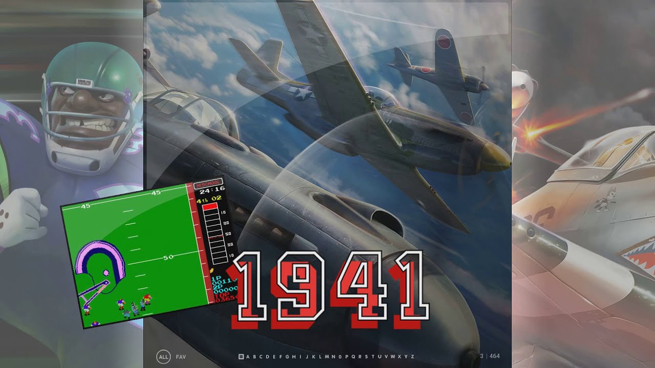 Coinops Arcade 1UP - Full Run (464 Games) - YouTube