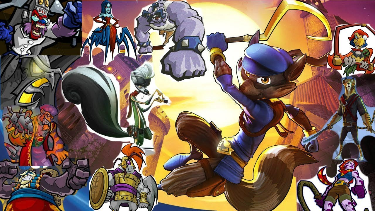 All Boss Fights - Sly Cooper Series (The Sly Collection and Sly 4 ...