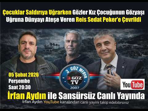Gözler Kız Çocuğunun Gözyaşı Uğruna Dünyayı Ateşe Veren Reis Sedat Peker'e çevrildi...