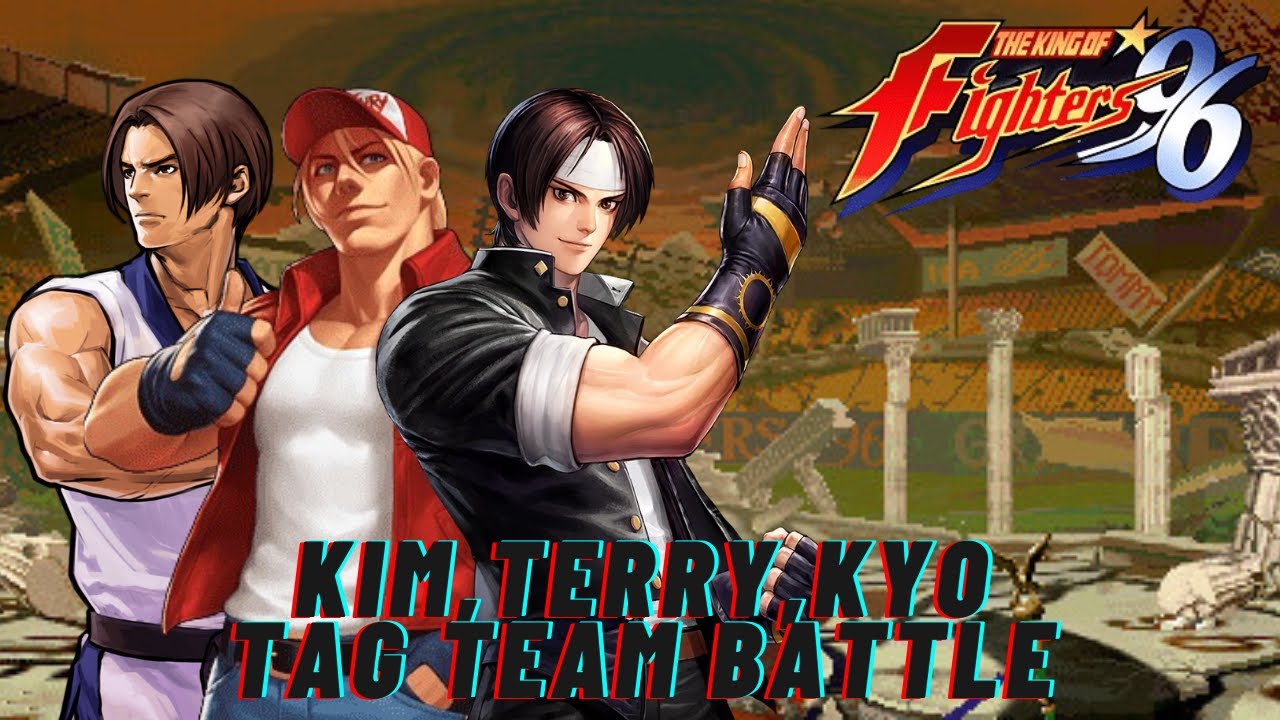 The King of Fighters '96 (Arcade 1996)- Terry, Kyo, Kim - Tag Team ...