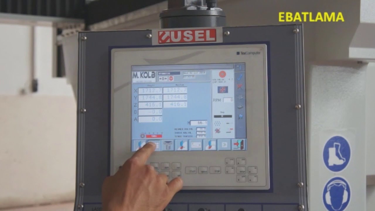 Usel Makina Turkey 5 AXIS CNC machine - YouTube