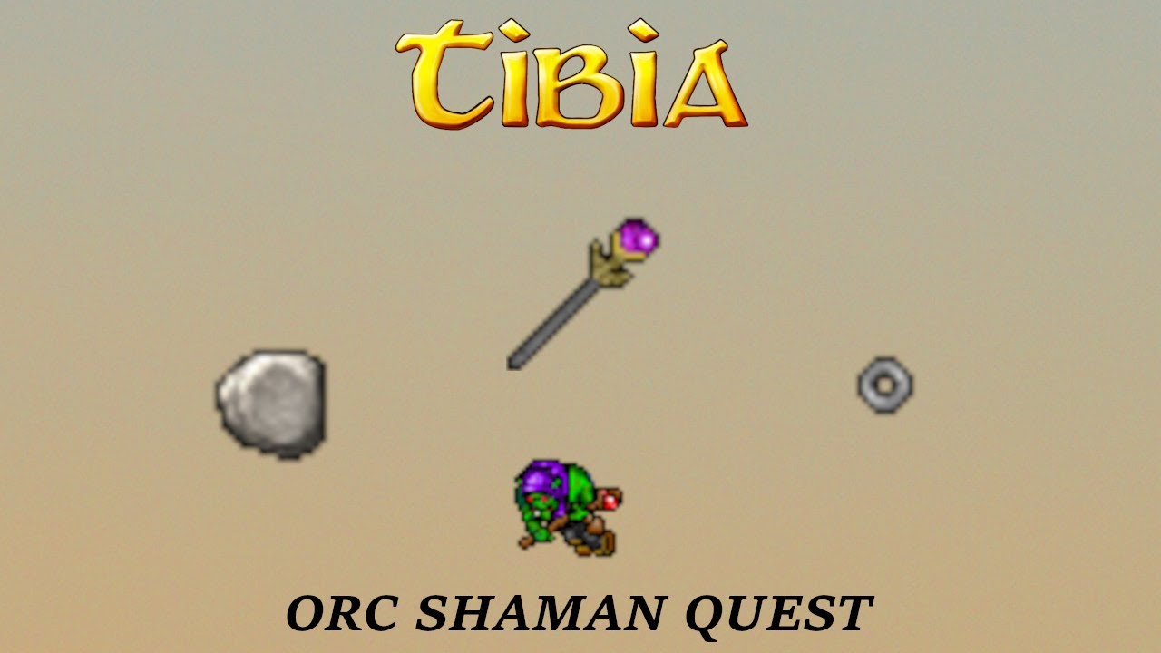 Tibia: Orc Shaman Quest - YouTube