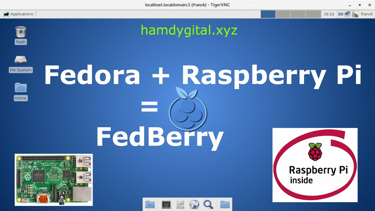 Linux FedBerry | Fedora Remix pour Raspberry Pi | Fedora 25 LXQT | HD ...