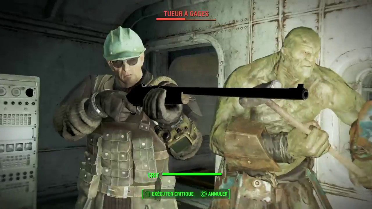 Fallout 4 : head explosion - YouTube
