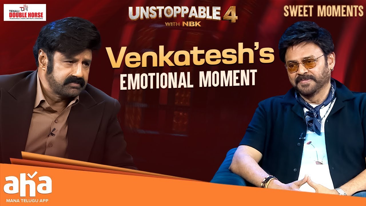 Venkatesh Remembers His Father: A Cinema Legend | Unstoppable with NBK ...