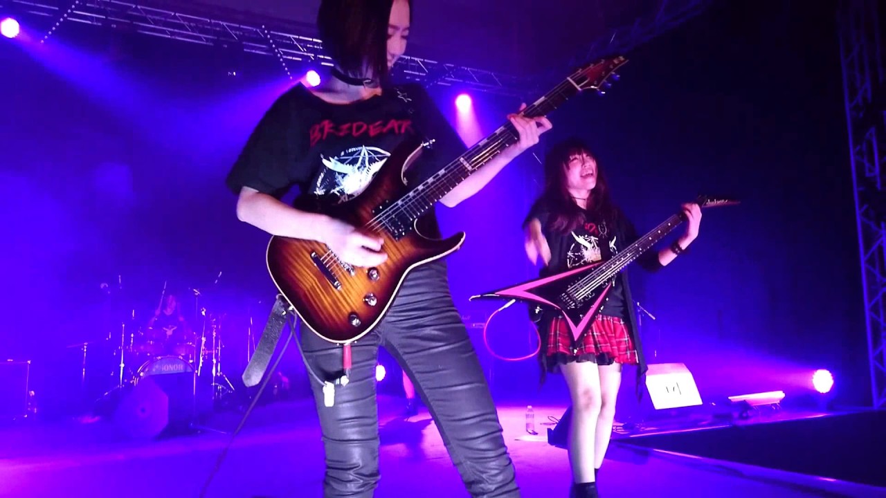 BRIDEAR @MadeInAsia Brussels 2017.03.05 Misa and Mitsuru - YouTube