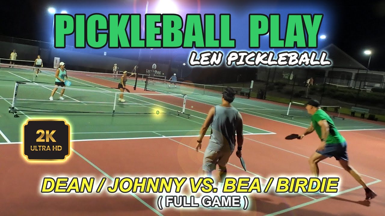 Len Pickleball No.63: Dean/Johnny vs. Bea/Birdie (9.5.2025) - YouTube