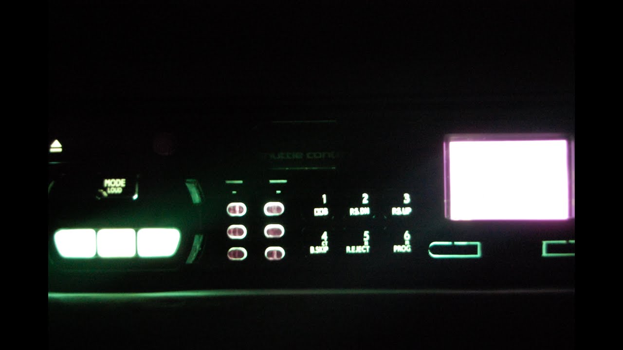 Vintage Alpine 7524 AM/FM cassette car stereo #2 rare old retro - YouTube