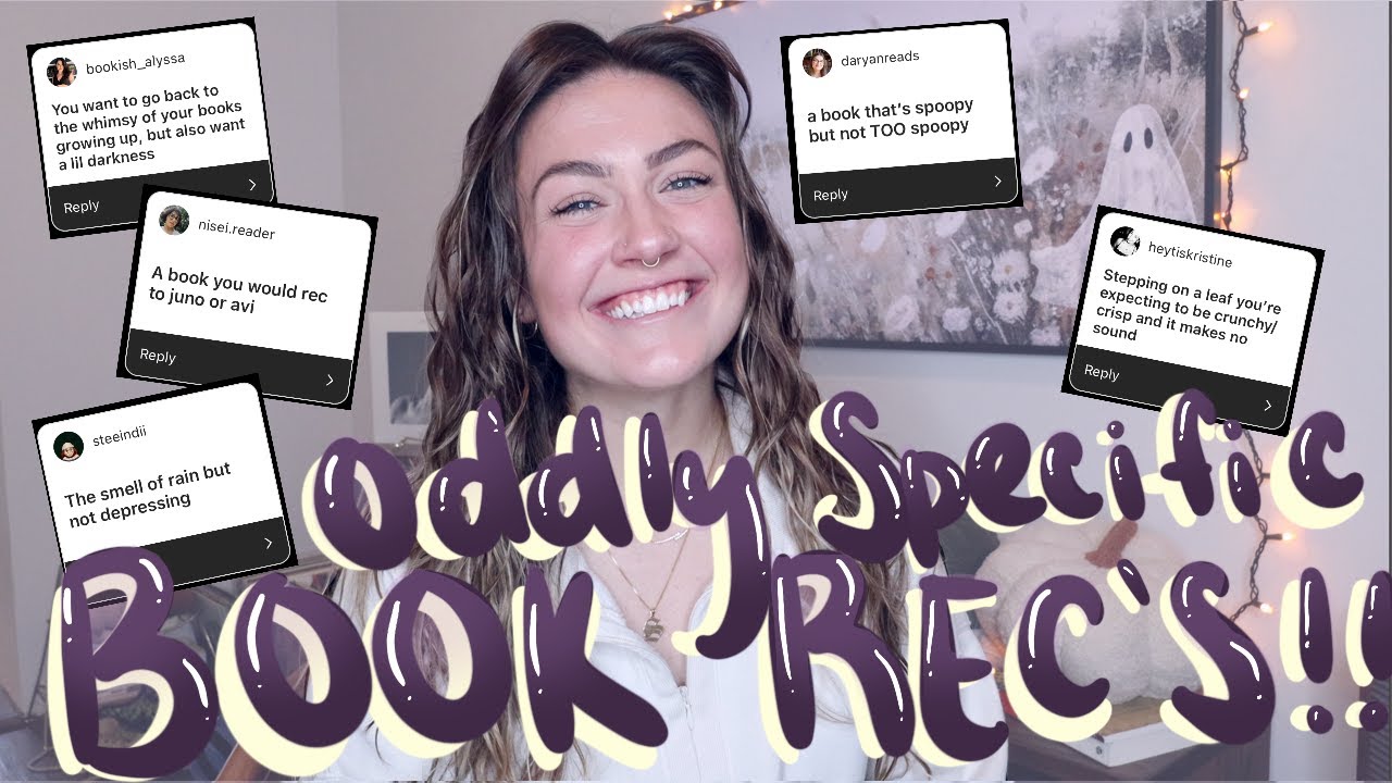 giving YOU personalized book recommendations🤩🍂☕️ - YouTube