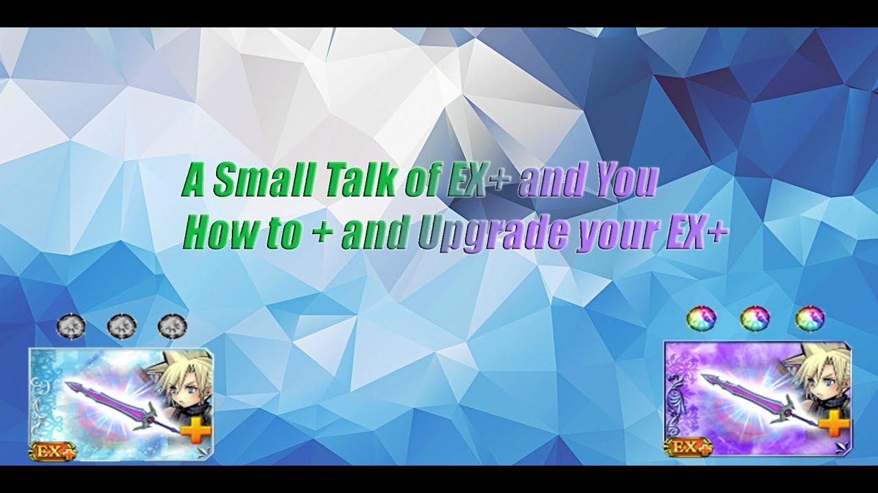 DFFOO Global: How to EX+ and how to get materials. - YouTube