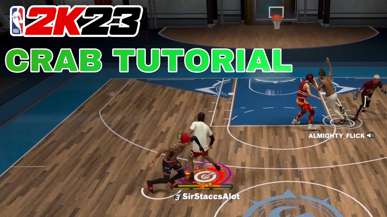 Crab Tutorial - How to Crab Players in NBA 2K23 - YouTube