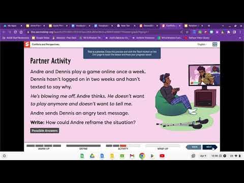 Second Step Unit 4 Conflicts and Perspectives-Lesson 22 - YouTube