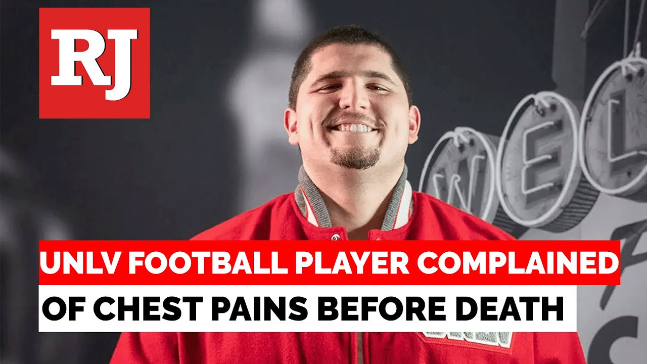 UNLV football player complained of chest pains before death - YouTube