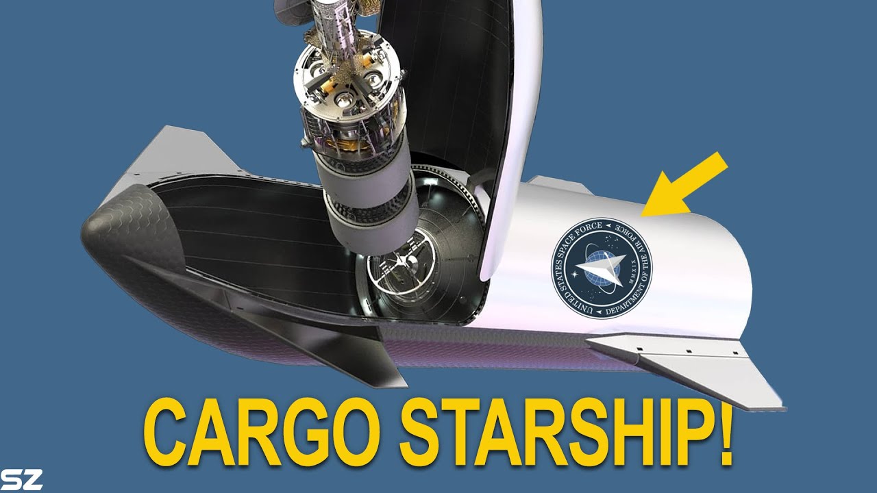 SpaceX's Starship Military Solution: Cargo Starship! - YouTube