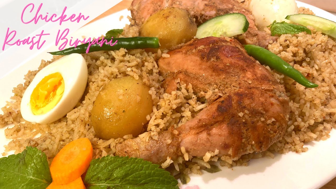 1 KG Chicken Roast Biryani Preparation Step By Step For 10 Person ...