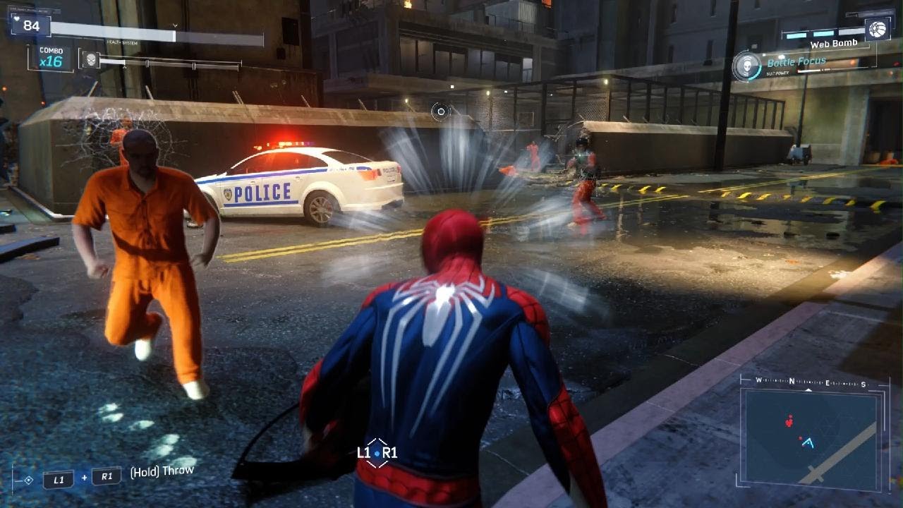 Marvel's Spider-Man Remastered spider man getting beaten up by sinister ...