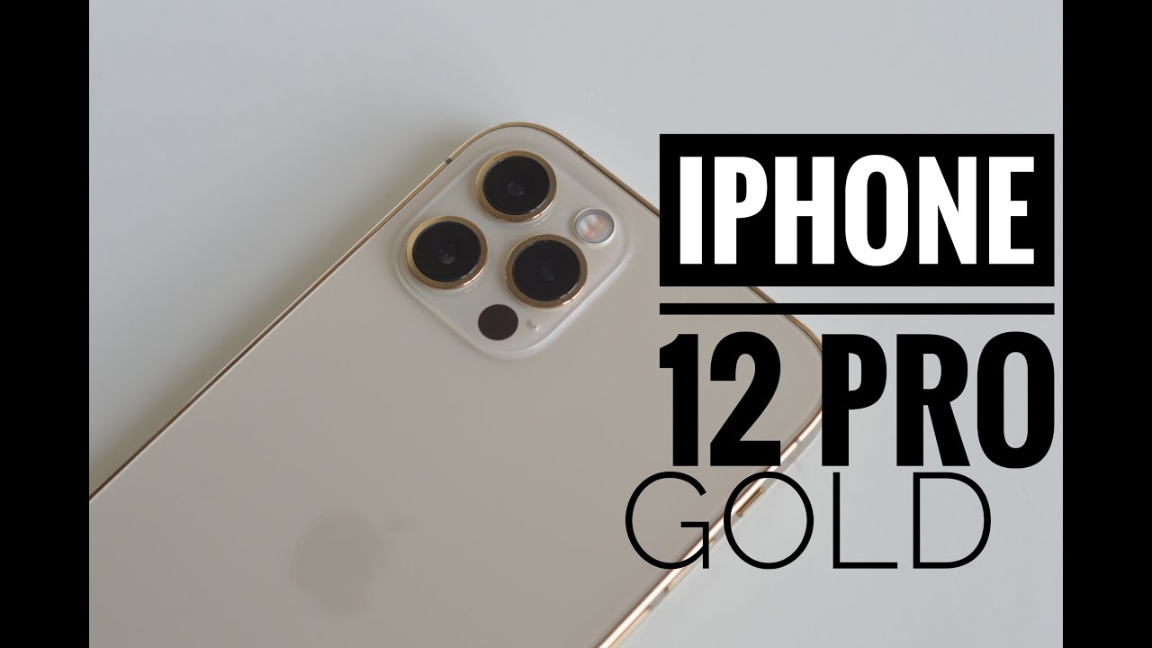 iPhone 12 Pro | Gold | Unboxing | Hands On - YouTube