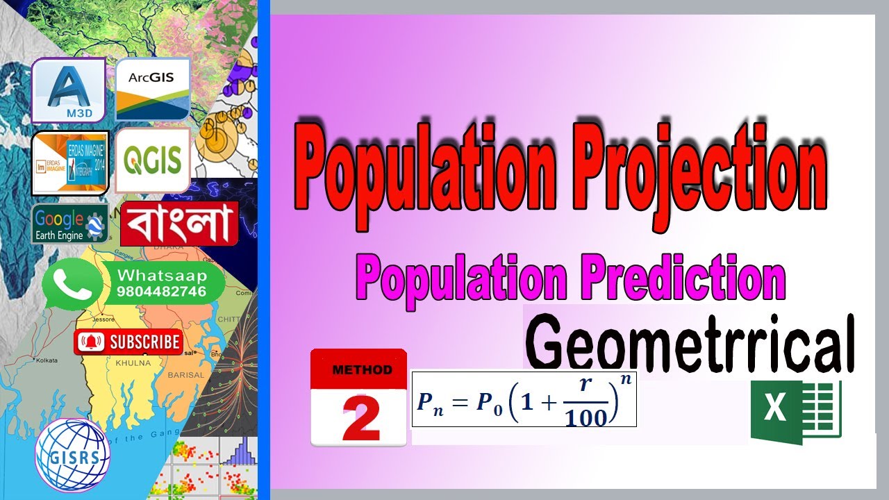 Population Forecasting Geometrical Method|Population Prediction In ...
