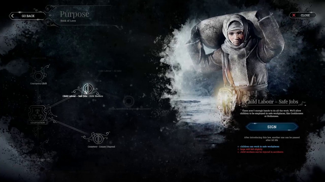 CHILD LABOR and Double-work for everyone - Beacon Building - FrostPunk ...