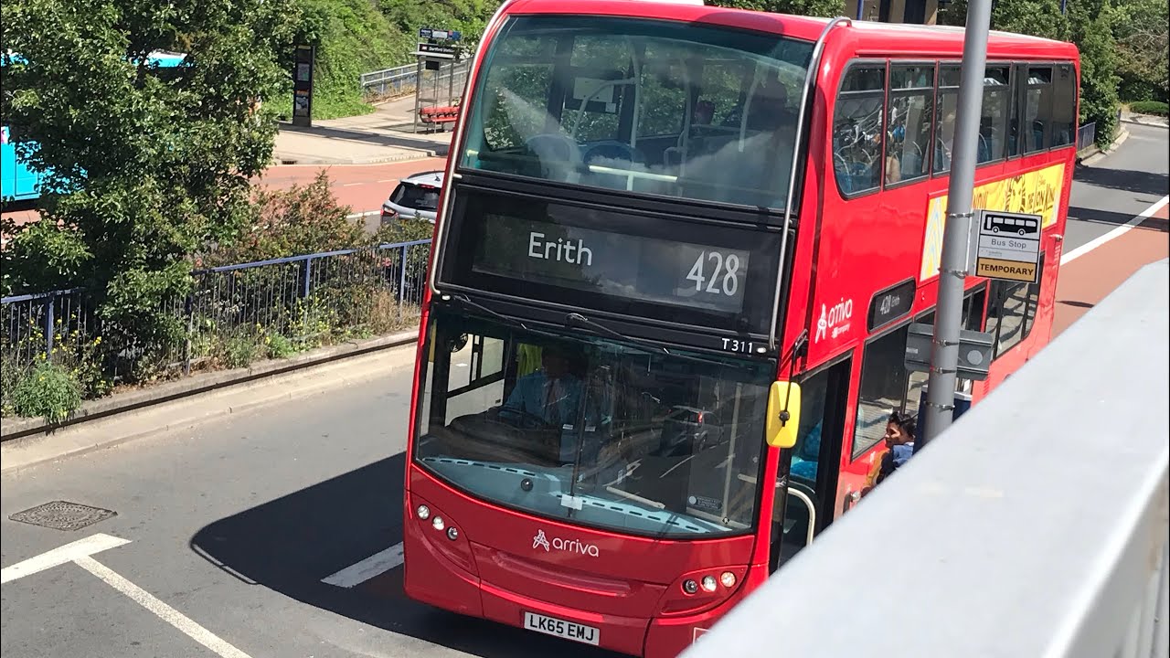 Route 428 Arriva London E400 ADL from Bluewater to Dartford *Thrash ...