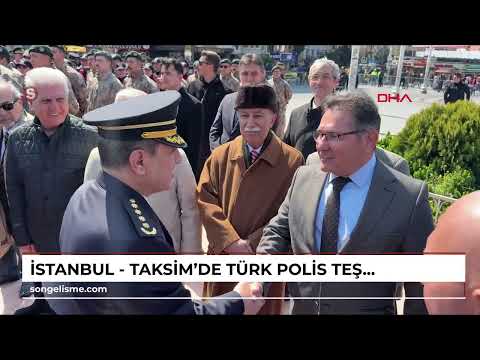 İstanbul - Taksim'de Türk Polis Teşkilatı'nın kuruluşunun 180'inci yıldönümü kutlandı