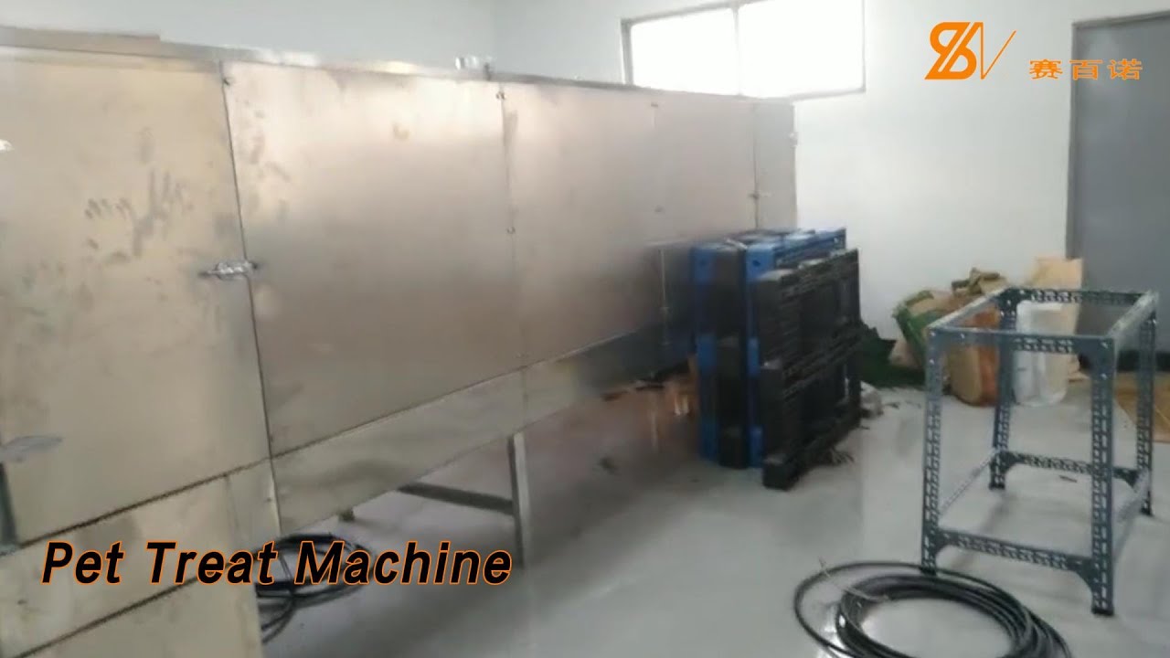 Dog Cat Pet Treat Machine Extruder 100kw Single Color High Capacity ...