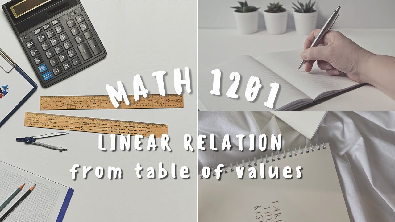 Math 1201 Linear Relation or not? - YouTube